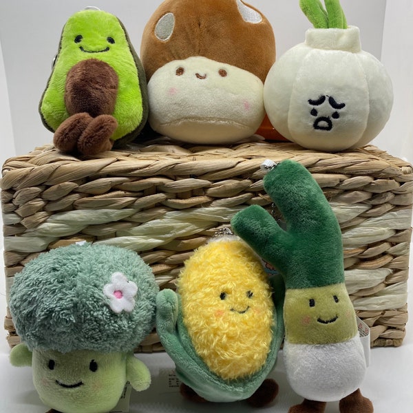 Plush Keychain Food - Etsy