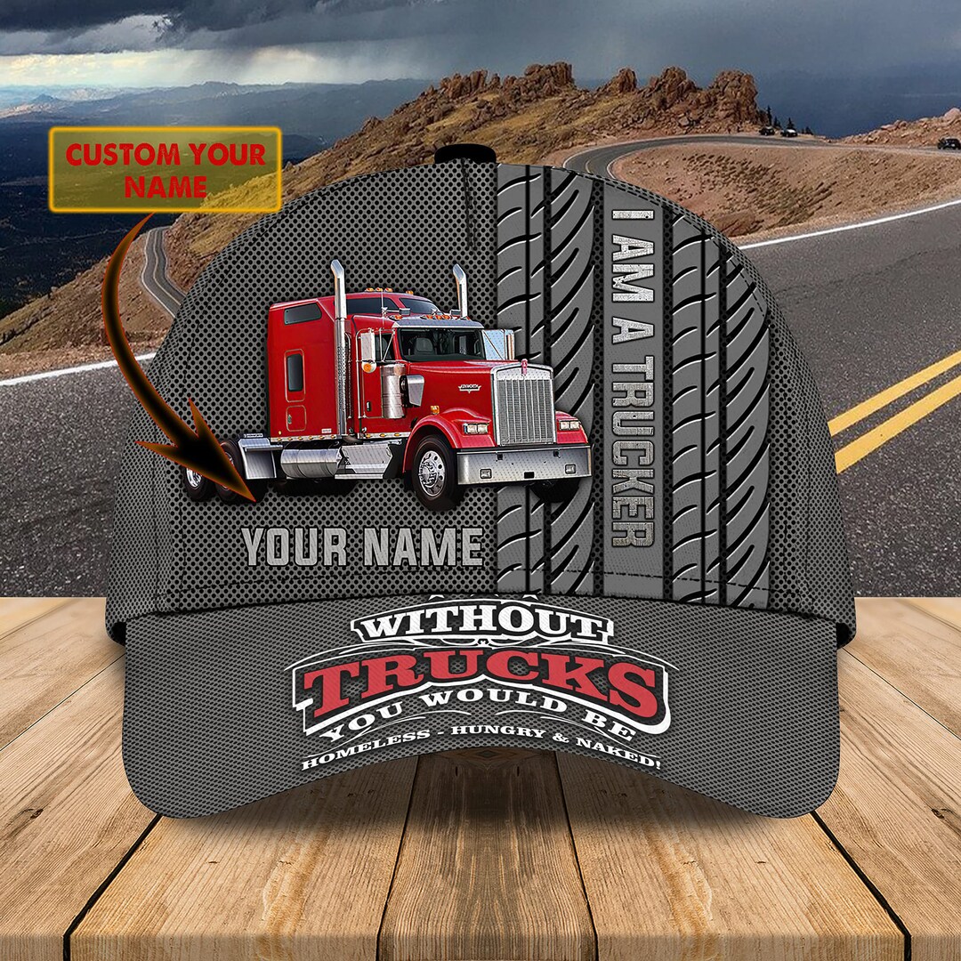 Custom Personalized Baseball Cap Truck Driver Snapback Cap - Etsy