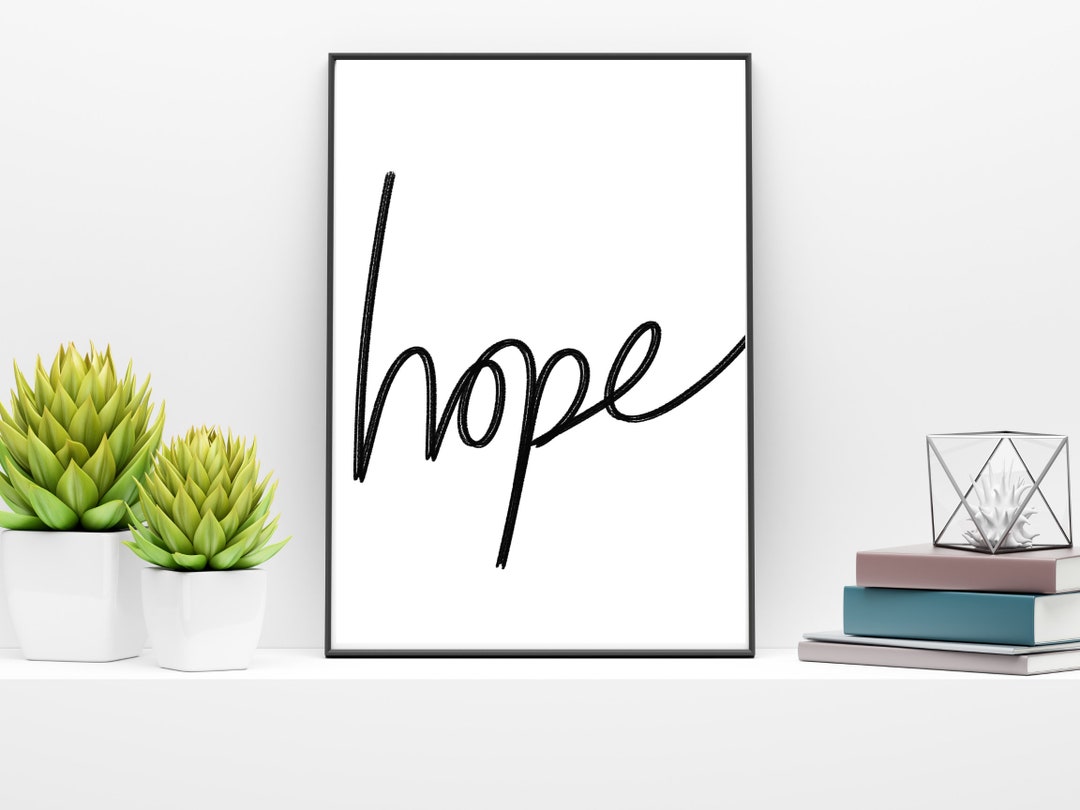 Hope | Bible Verse Printable | Scripture Wall Art | Bible Printable ...