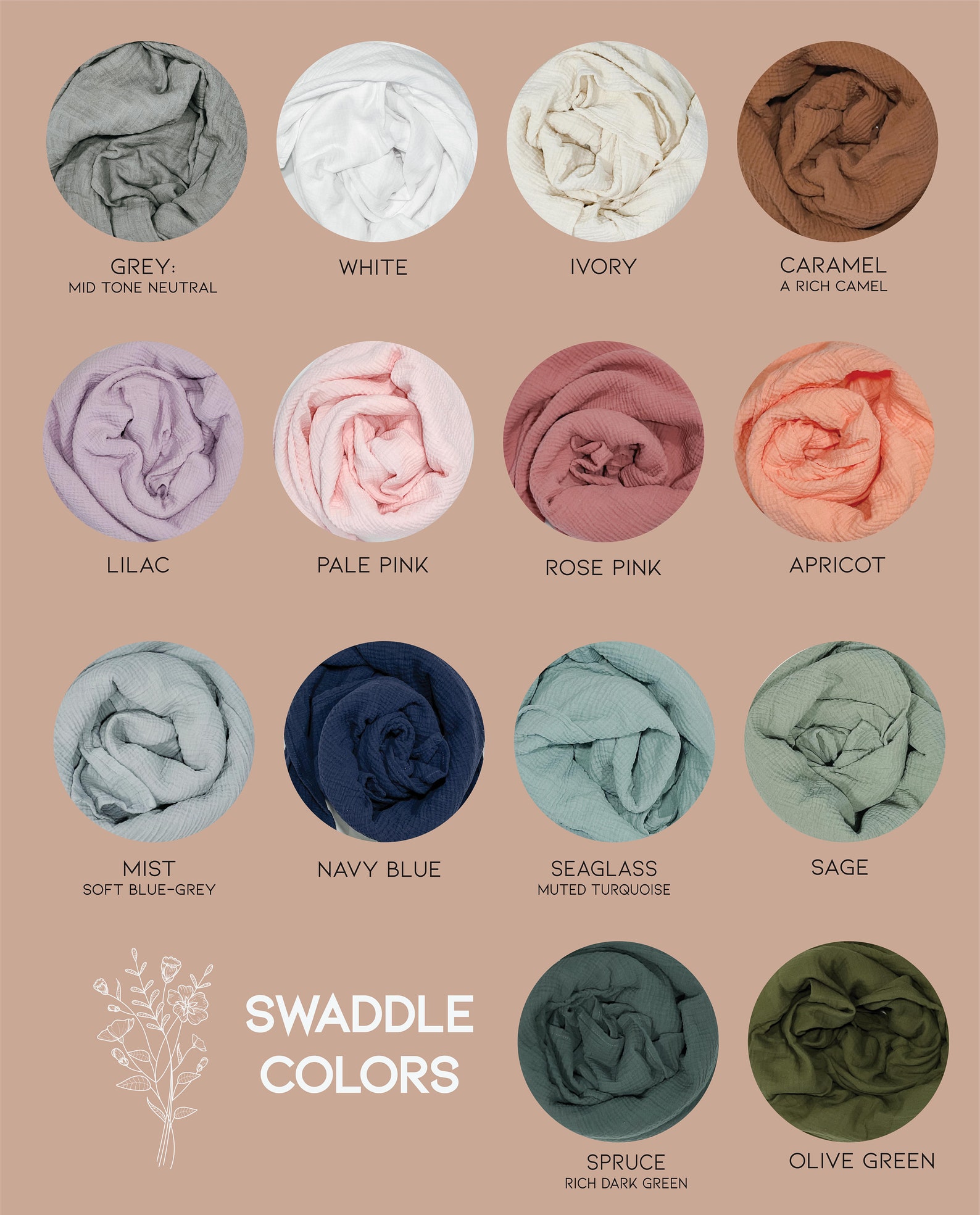 Personalized Hand Embroidered Baby Swaddle Blanket Cotton - Etsy