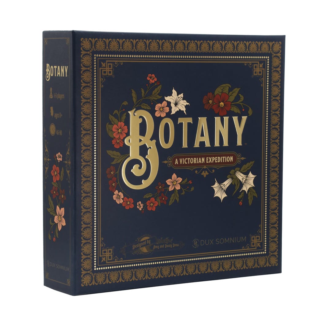 Botany Board Game | Family Board Game | Victorian Flower Hunting for ...