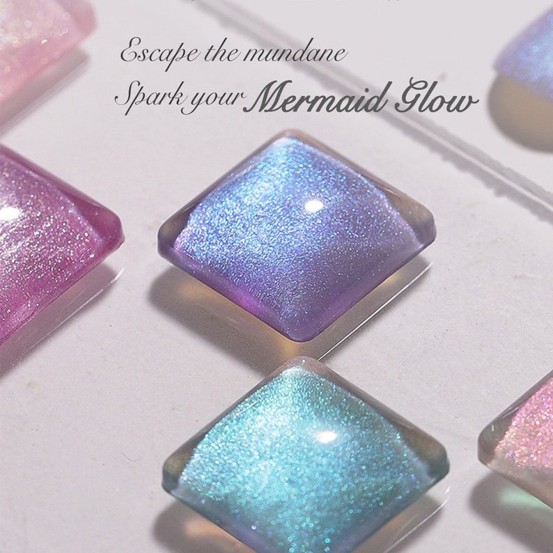 Periwinkle Blue With Violet Iridescence Blossoming | Etsy