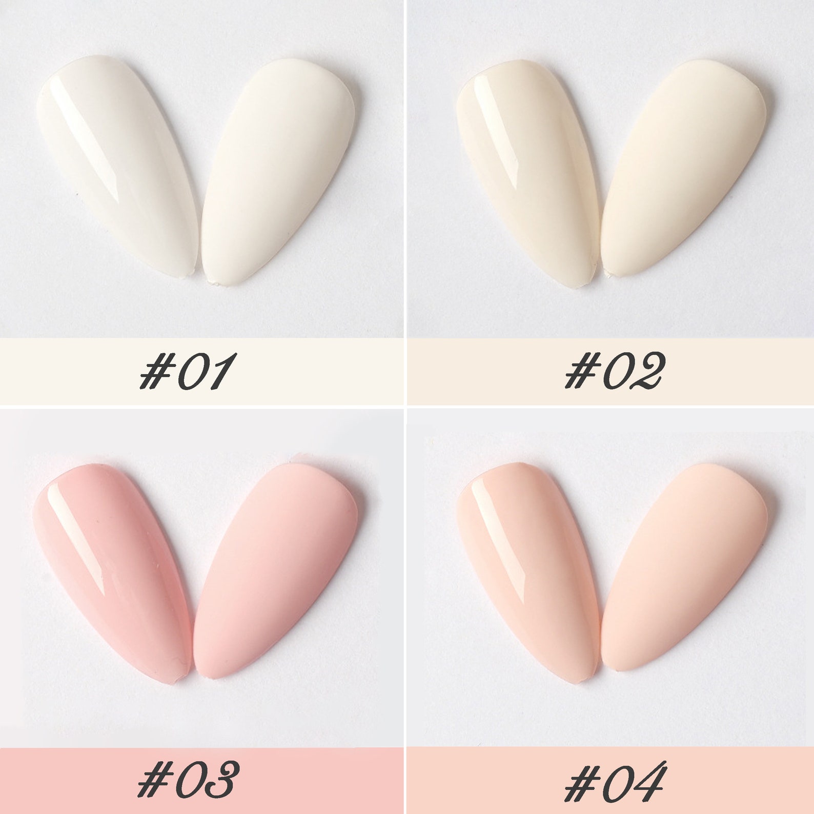 Powder Pink GEL Nail Polish 15ml 8 Different Pinks - Etsy