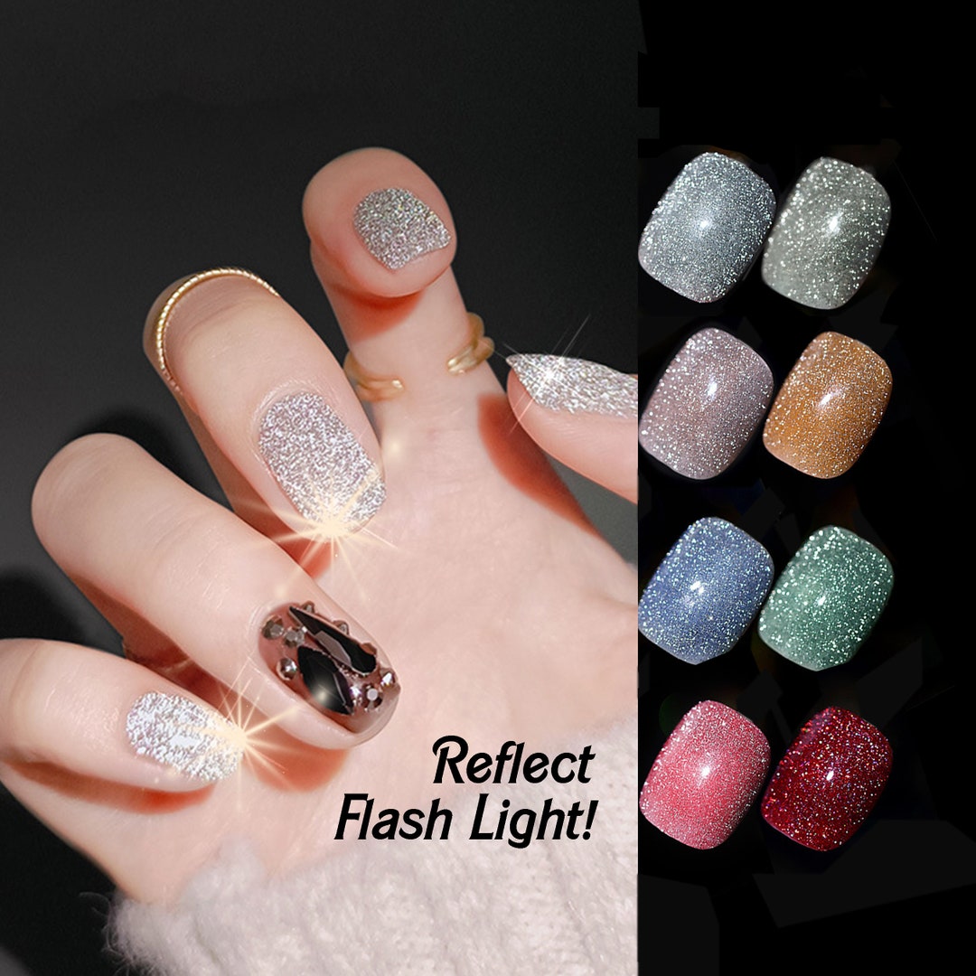 New[2023] Diamond Reflective Milky Way GEL Nail Polish 9 Colors ...
