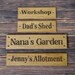 Personalised Oak Sign Custom Engraved - Etsy UK