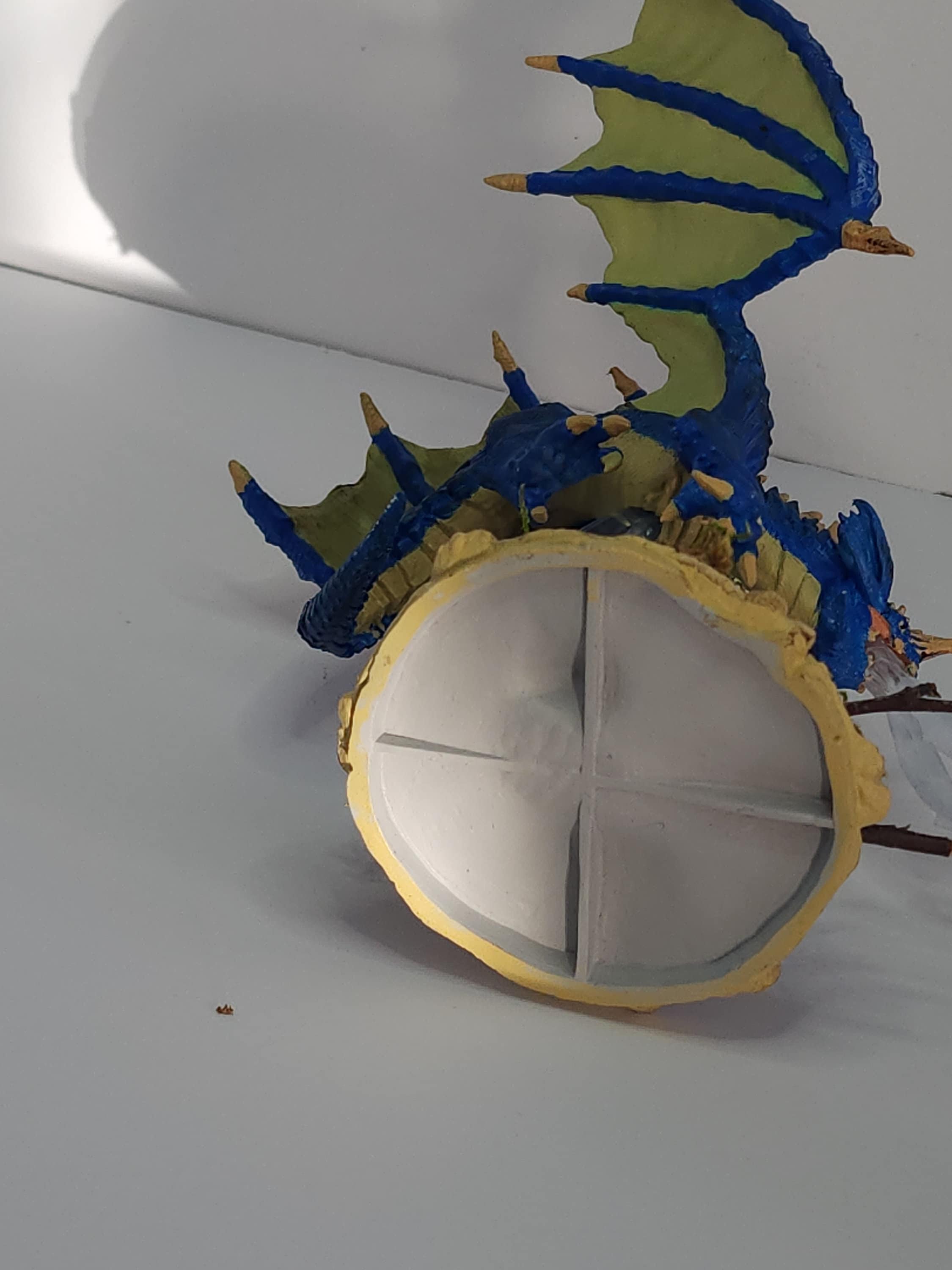 Hand Painted Young Blue Dragon D&D - Etsy