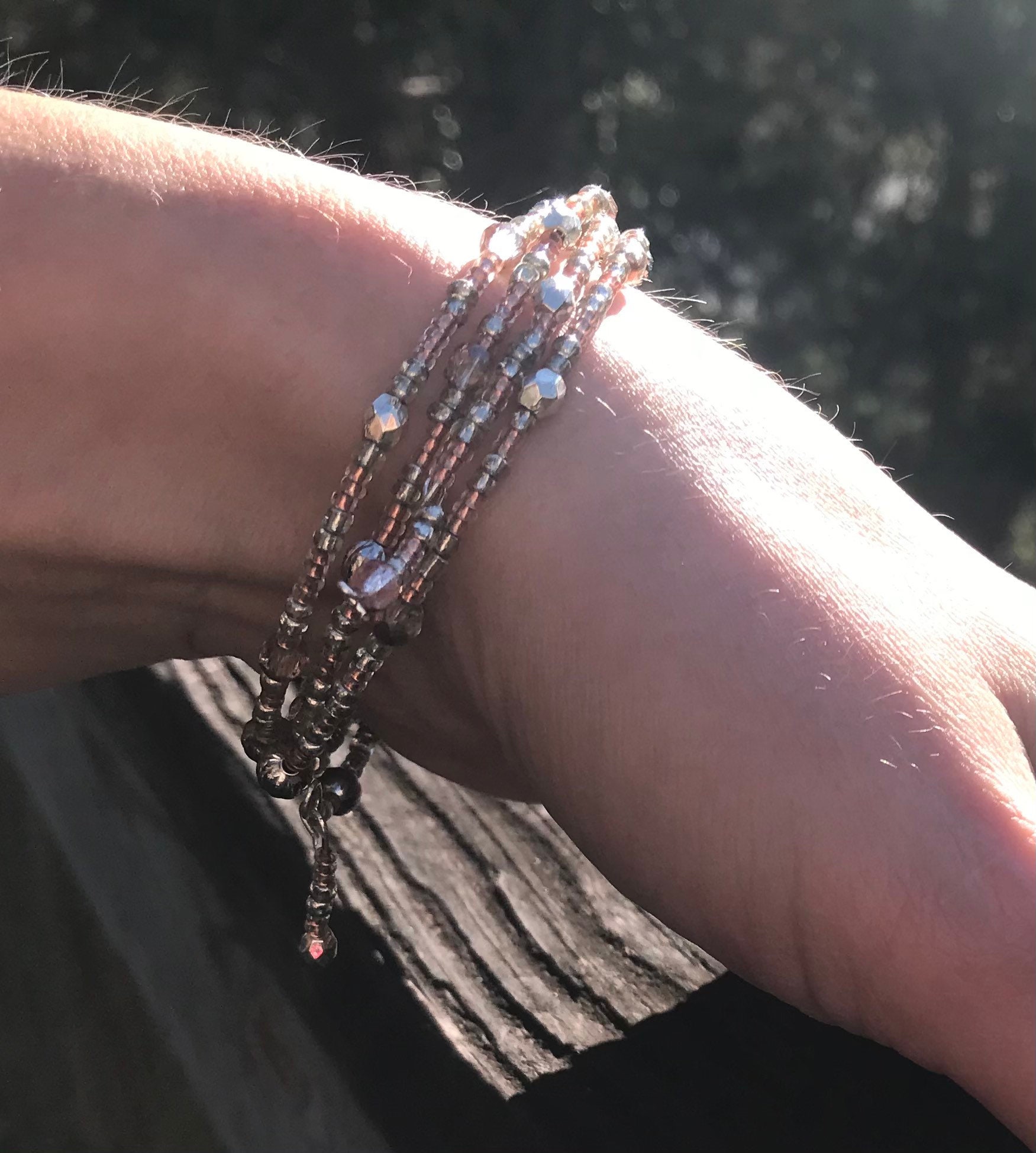 Memory Wire Bracelet - Etsy