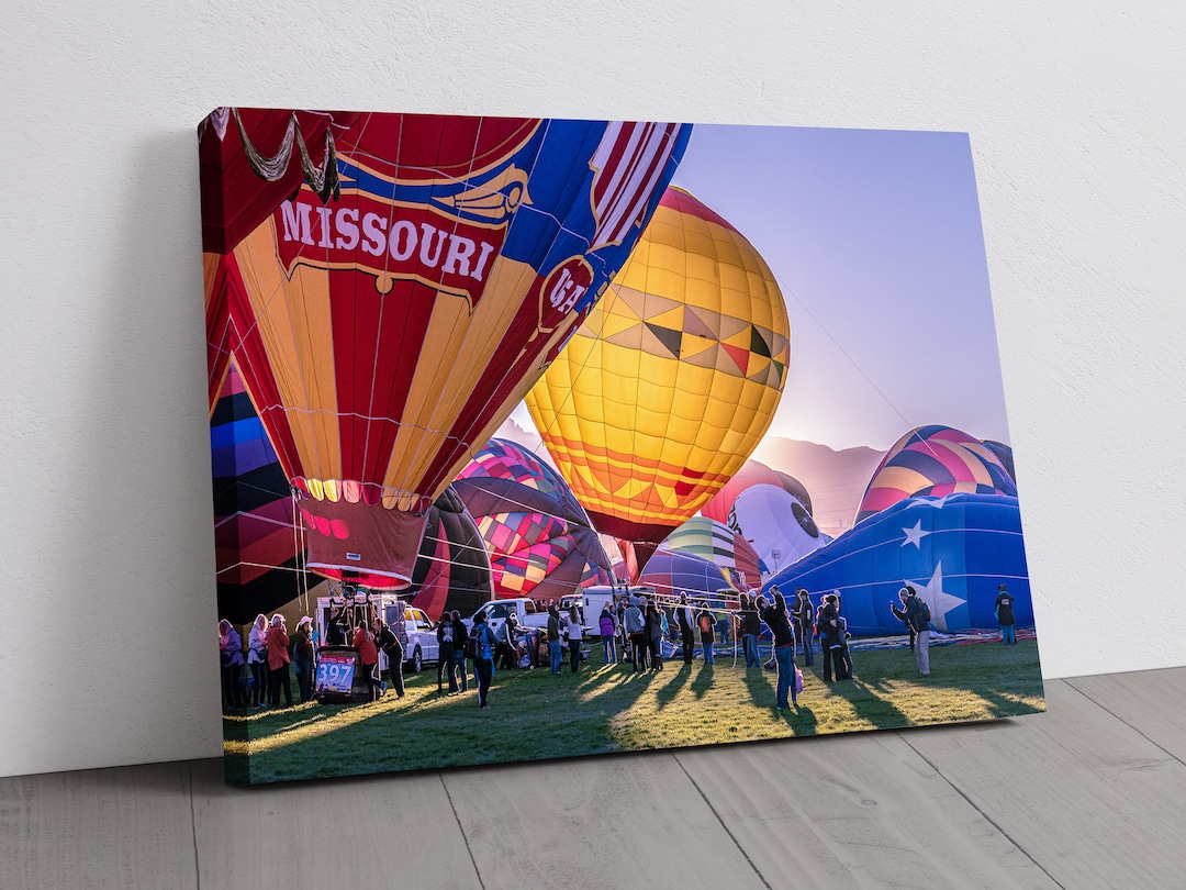 Albuquerque Balloon Fiesta - New Mexico Photography - Canvas, Metal ...