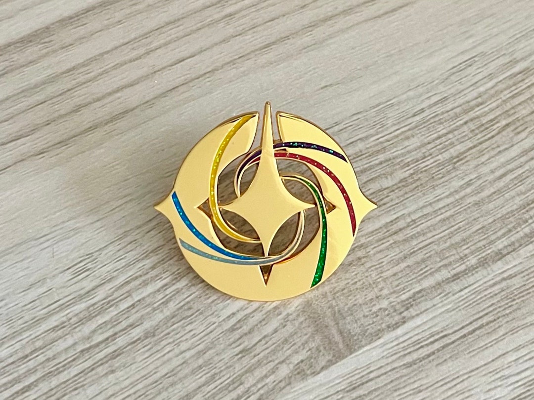 Lorcana - Symbol & Inks Pin Reimagined - Inspired Disney Fantasy Pin - Etsy