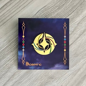 Lorcana - Symbol & Inks Pin Reimagined - Inspired Disney Fantasy Pin - Etsy
