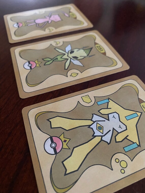 Celebi Mew Jirachi