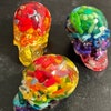 Colored Glass Skull - Etsy