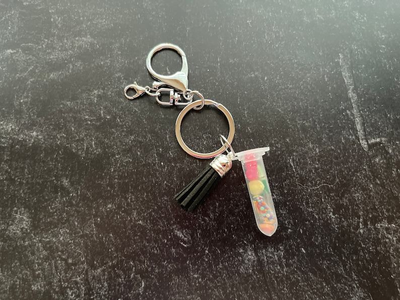 Colorful Vial Chill Pill Keychain (single) - Etsy
