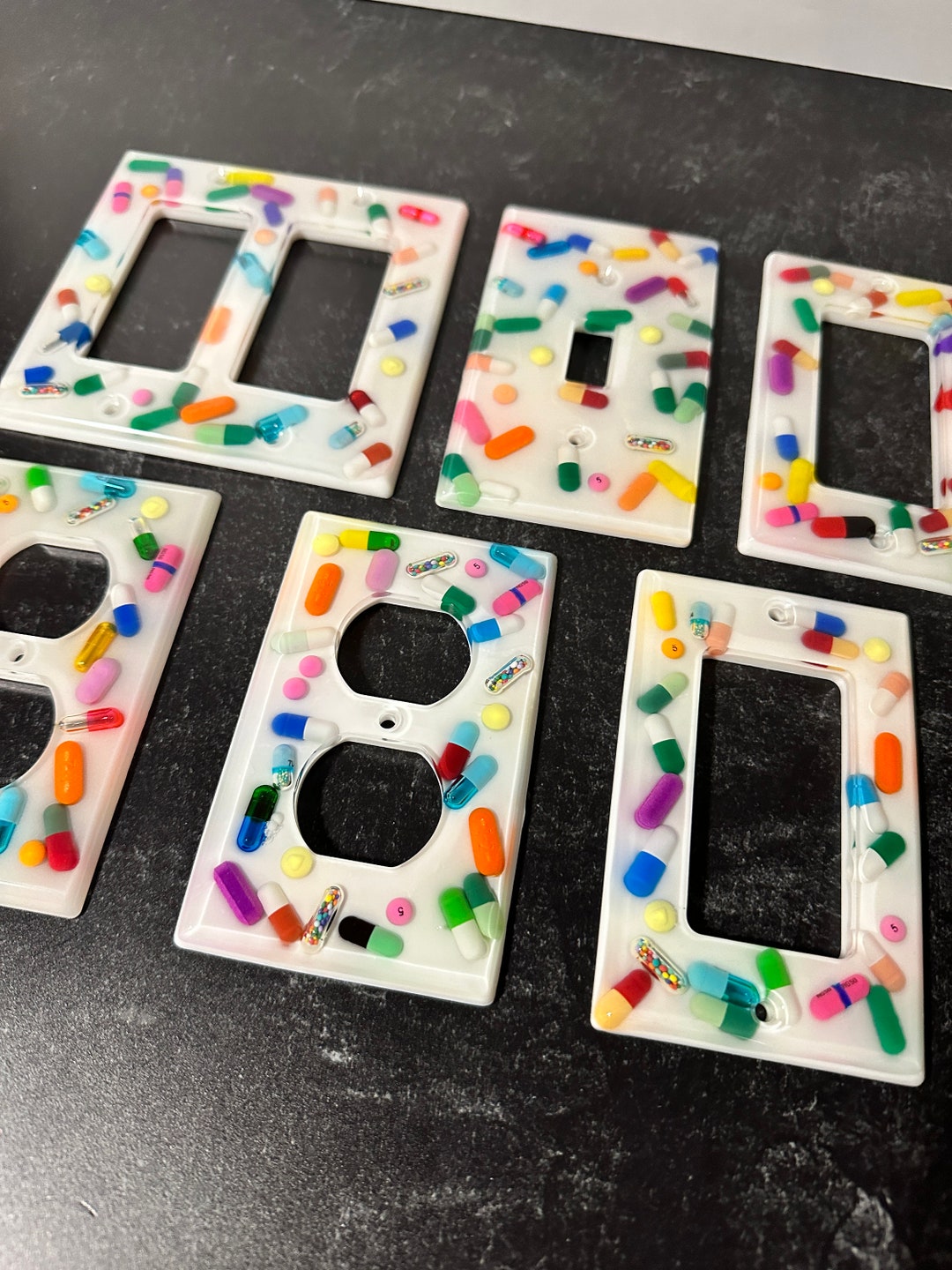 Chill Pill Switch or Outlet Cover With White Background - Etsy