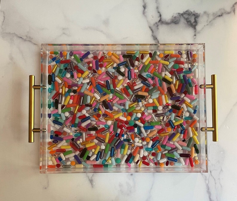 Chill Pill Overload Tray With Handles - Etsy