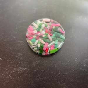 Limited Edition Watermelon Sugar Pill Coaster (single) - Etsy