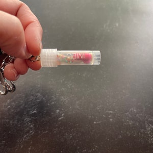 Vial Chill Pill Keychain - Etsy