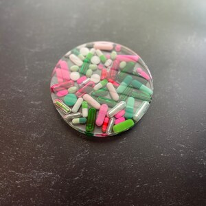 Limited Edition Watermelon Sugar Pill Coaster (single) - Etsy