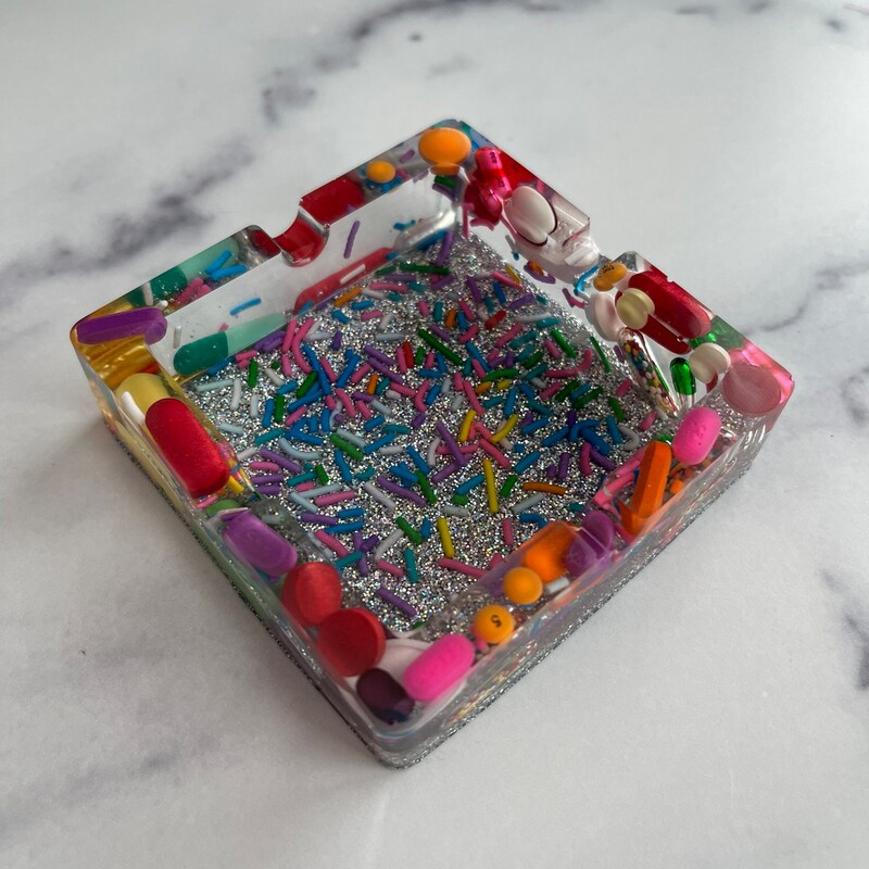 Glitter Ashtray - Etsy
