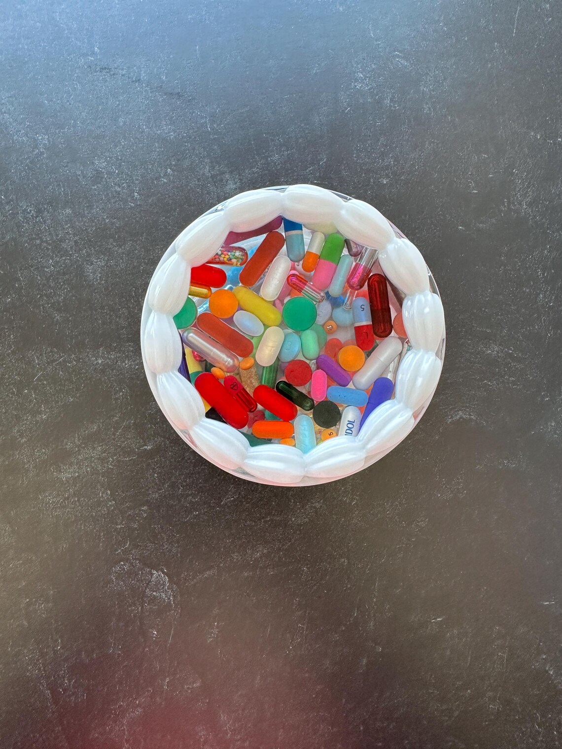 Round Cake Chill Pill Canister With Lid (single) - Etsy