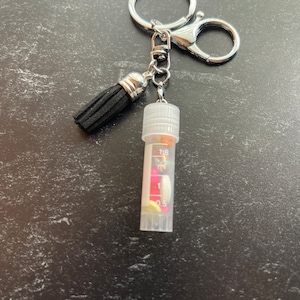 Vial Chill Pill Keychain - Etsy