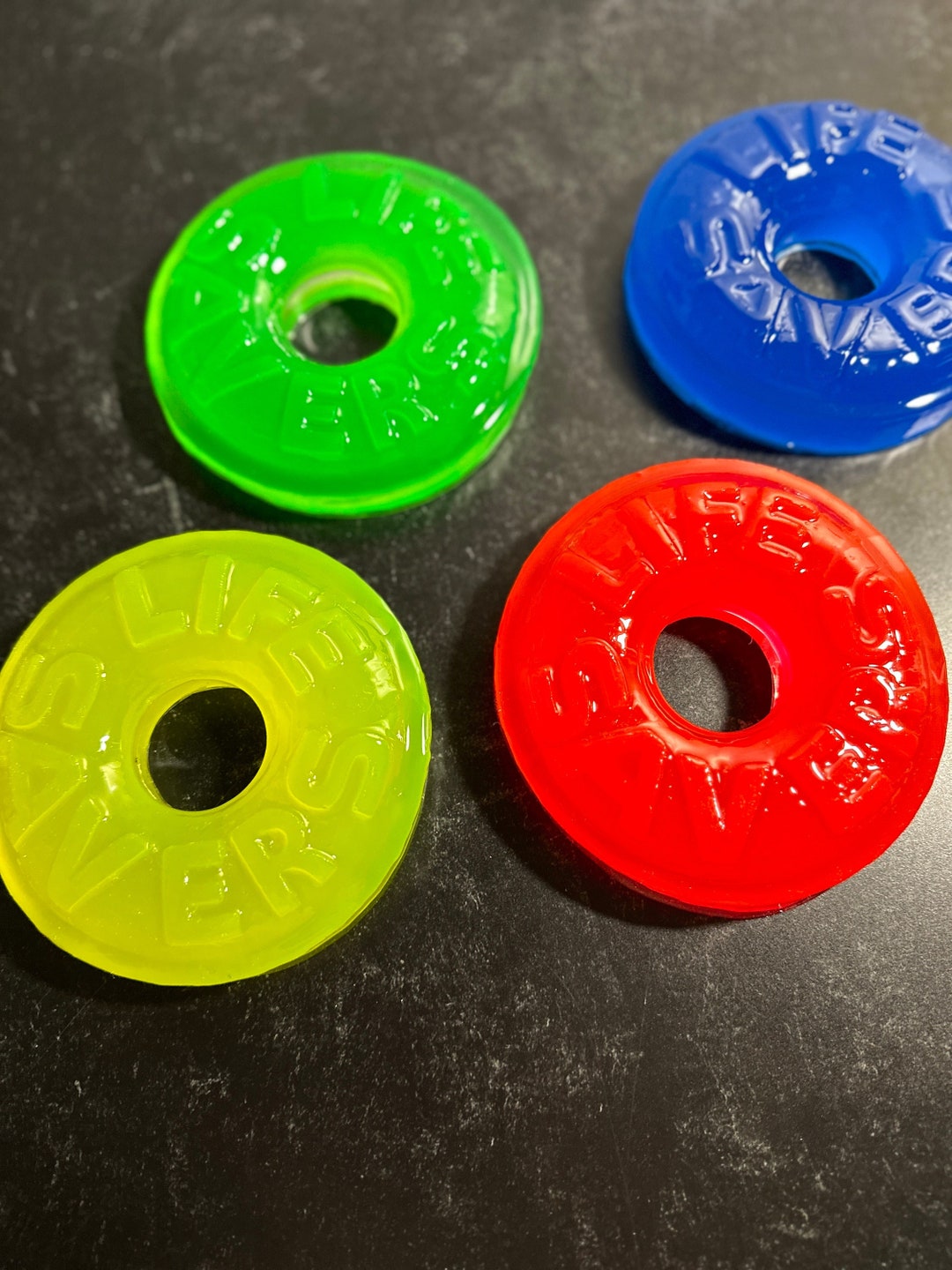 Colorful Lifesaver Art - Wall or Desk (single) - Etsy