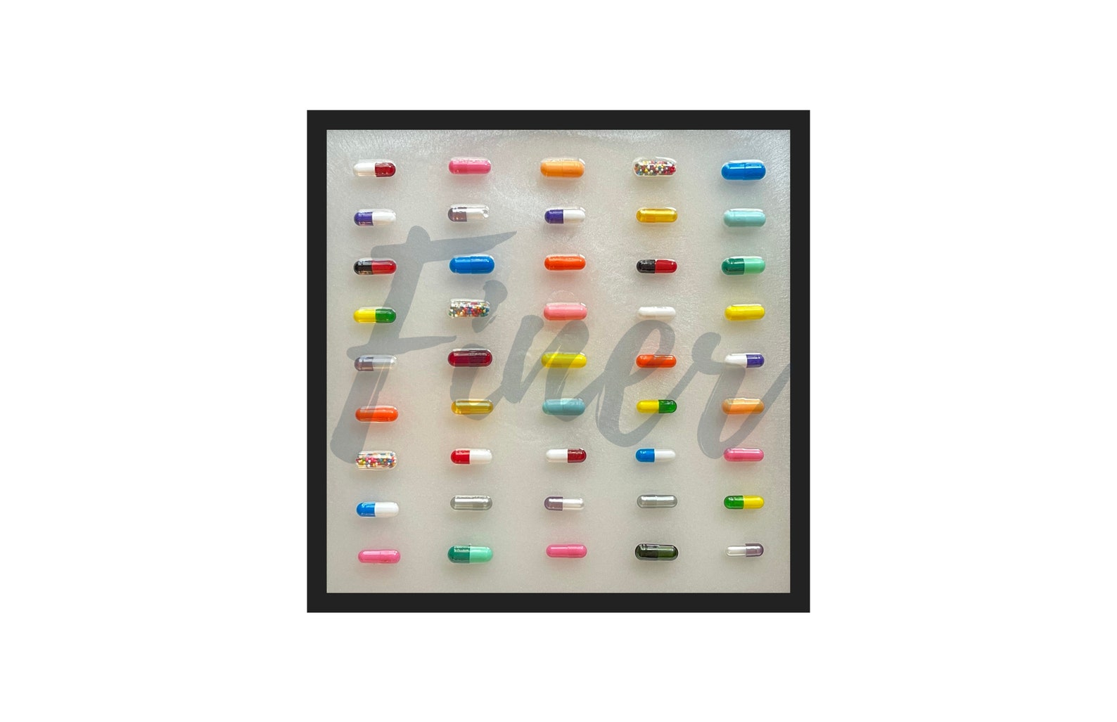 12x12 Chill Pill Resin Art - Etsy