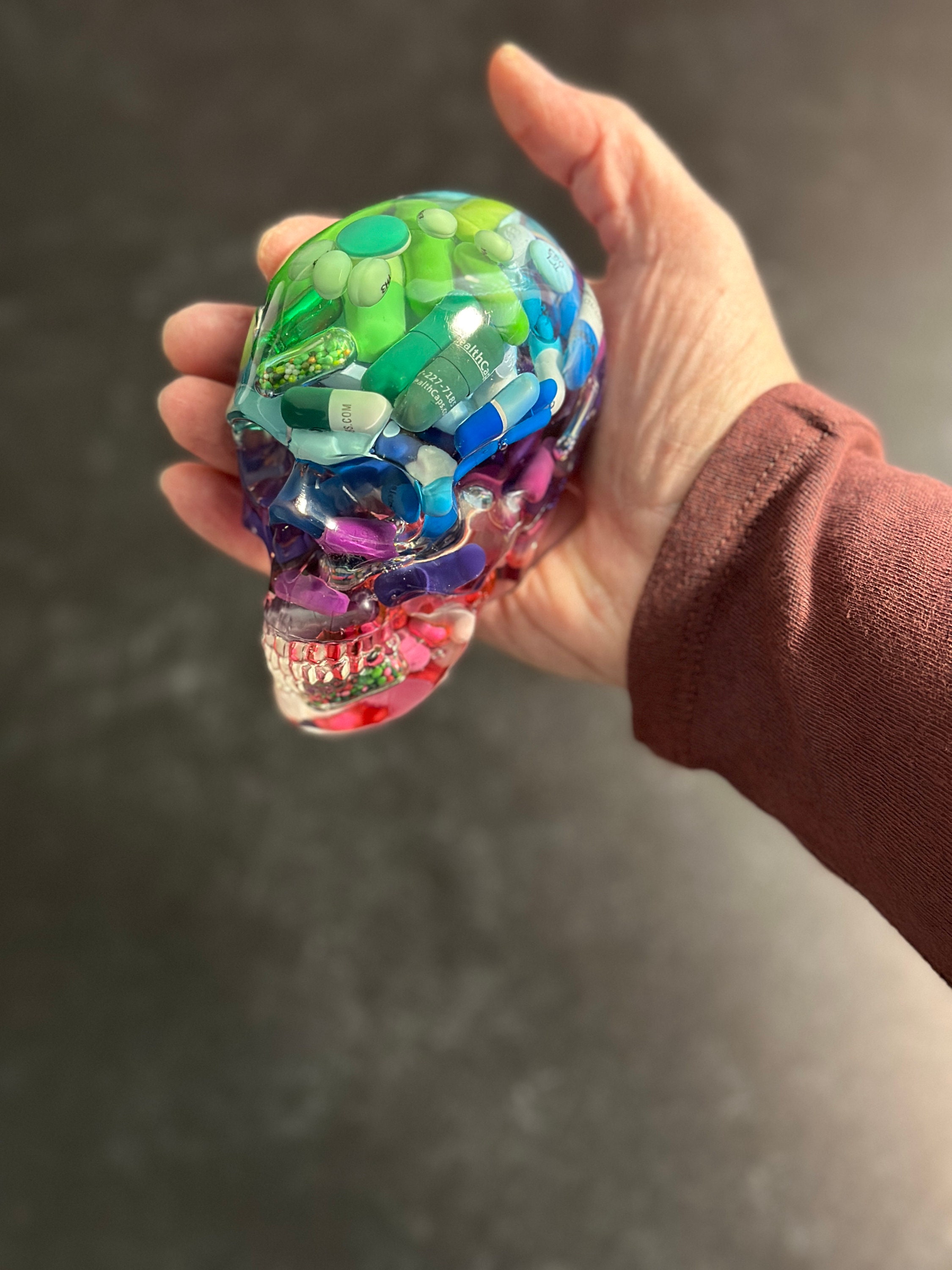 Skull Paperweight - Etsy
