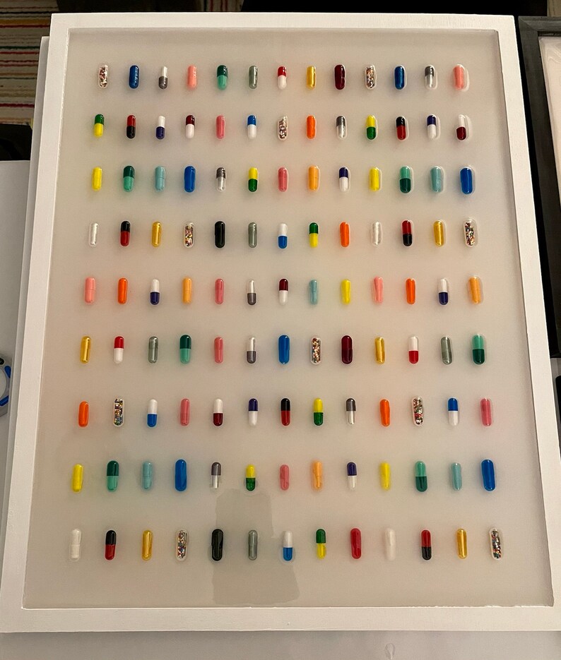 Custom Chill Pill Resin Art - Etsy