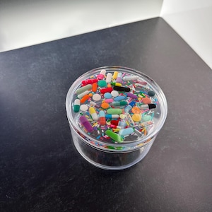 Short Sprinkle & Chill Pill Canister With Lid (single) - Etsy