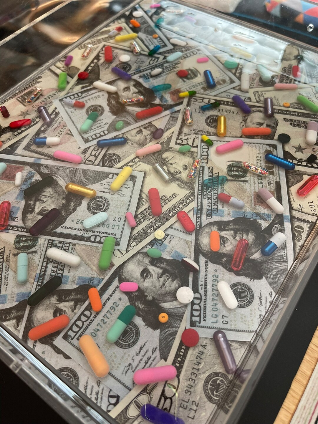 Gangsta Chill Pill Tray With Handles - Etsy