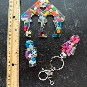 His/hers Home Chill Pill Keychains - Etsy