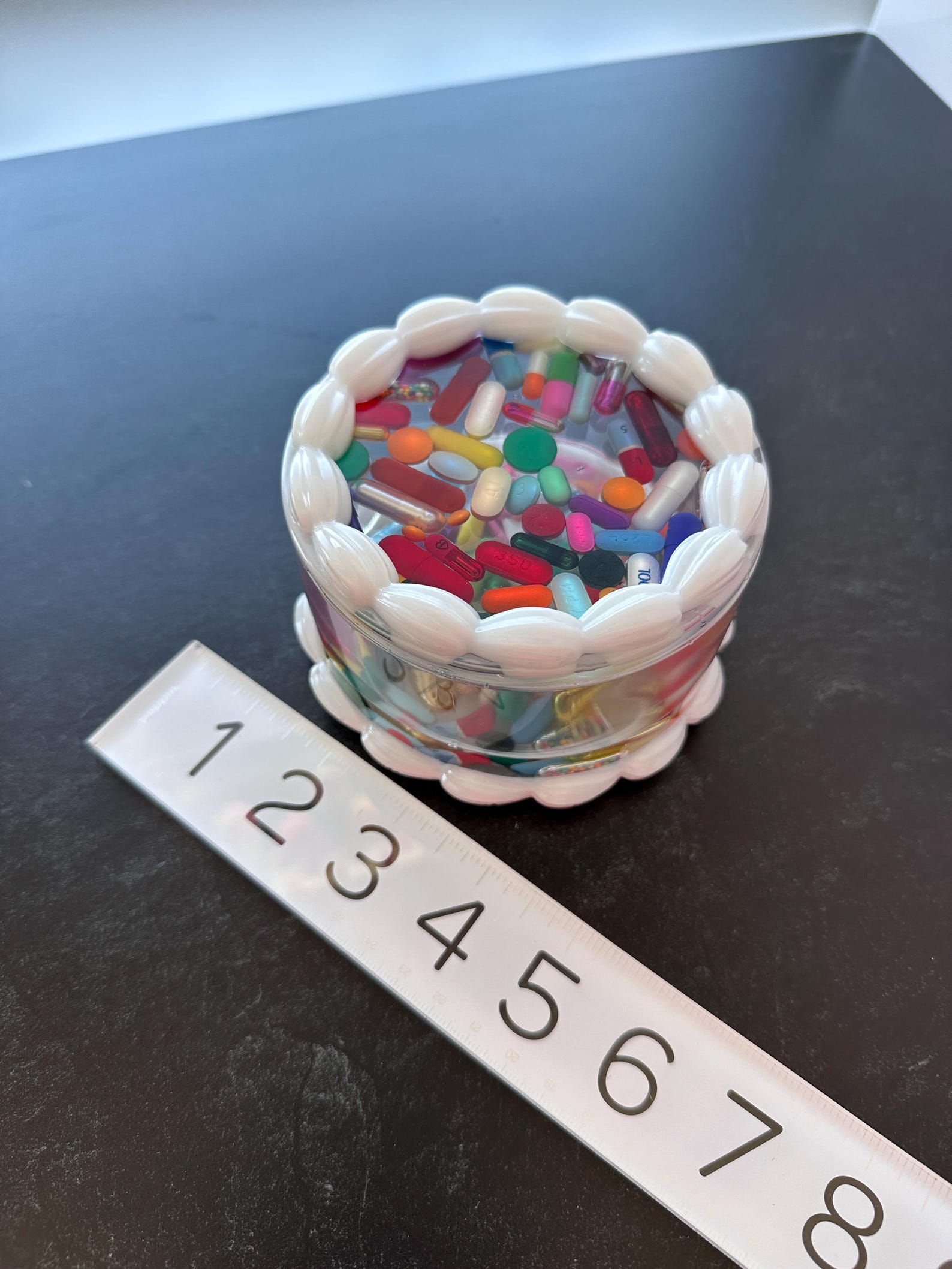 Round Cake Chill Pill Canister With Lid (single) - Etsy