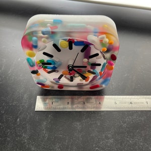 Clear Chill Pill Desk Clock - Etsy