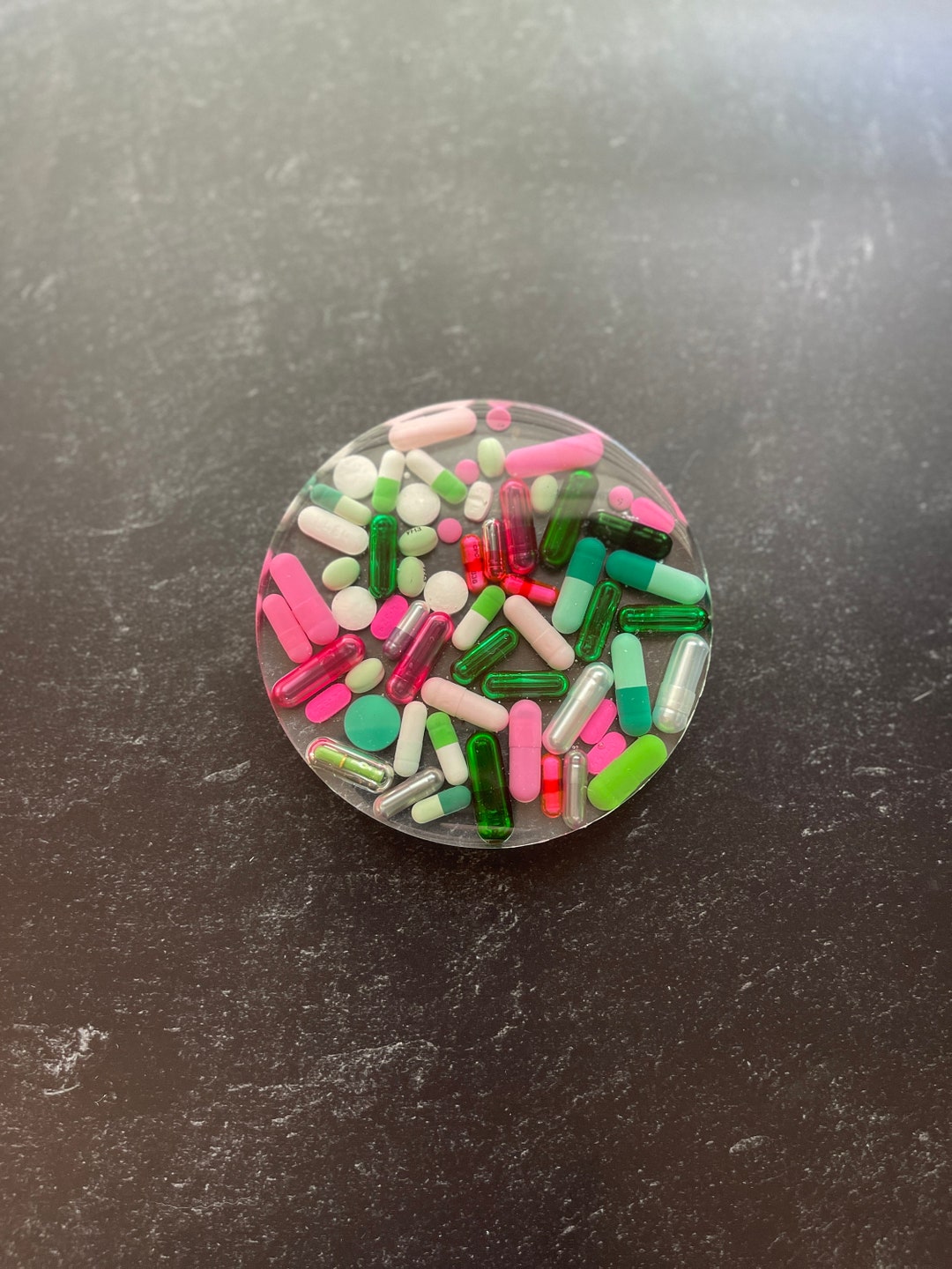 Limited Edition Watermelon Sugar Pill Coaster (single) - Etsy