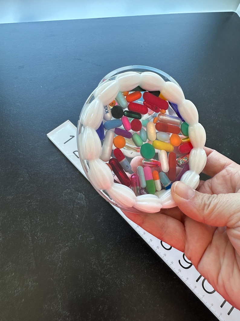 Round Cake Chill Pill Canister With Lid (single) - Etsy