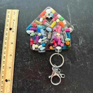 His/hers Home Chill Pill Keychains - Etsy