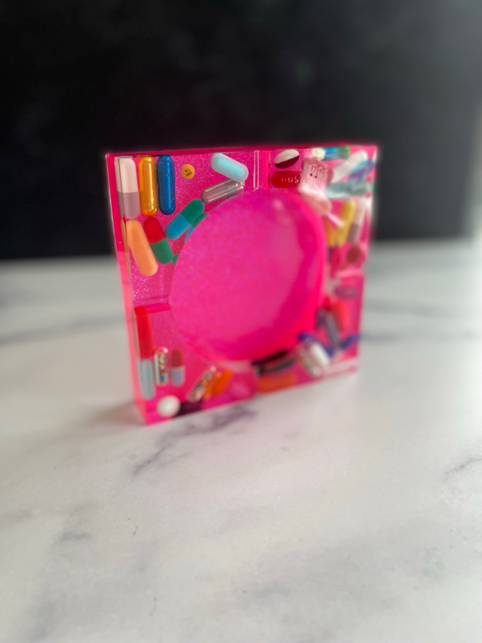 Large Hot Pink Chill Pill Ashtray - Etsy