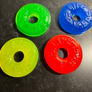 Colorful Lifesaver Art Wall or Desk single - Etsy