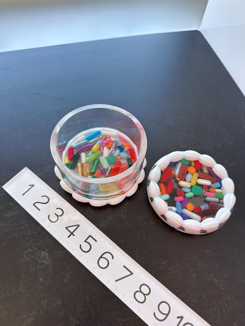 Round Cake Chill Pill Canister With Lid (single) - Etsy