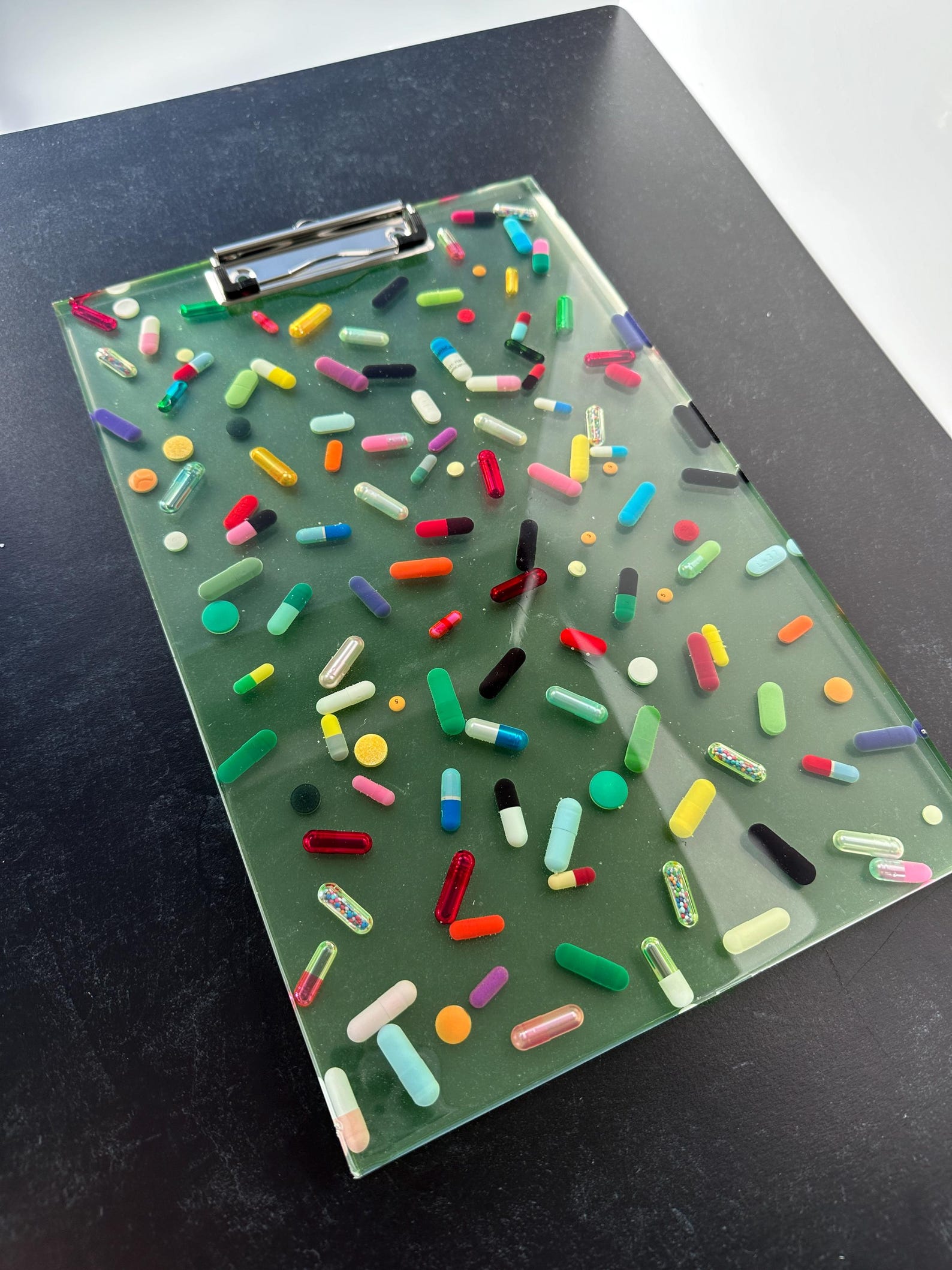 Neon Series Chill Pill Clipboard - Green - Etsy