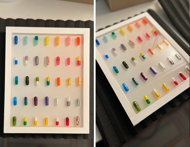 Custom Chill Pill Resin Art - Etsy