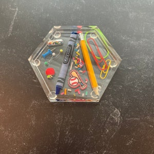 Quick Teacher Gift - Hexagon Tray - Etsy