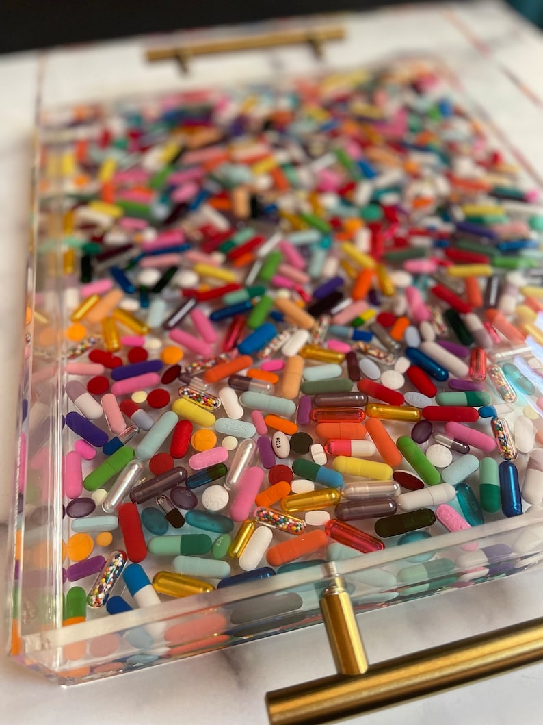 Chill Pill Overload Tray With Handles - Etsy