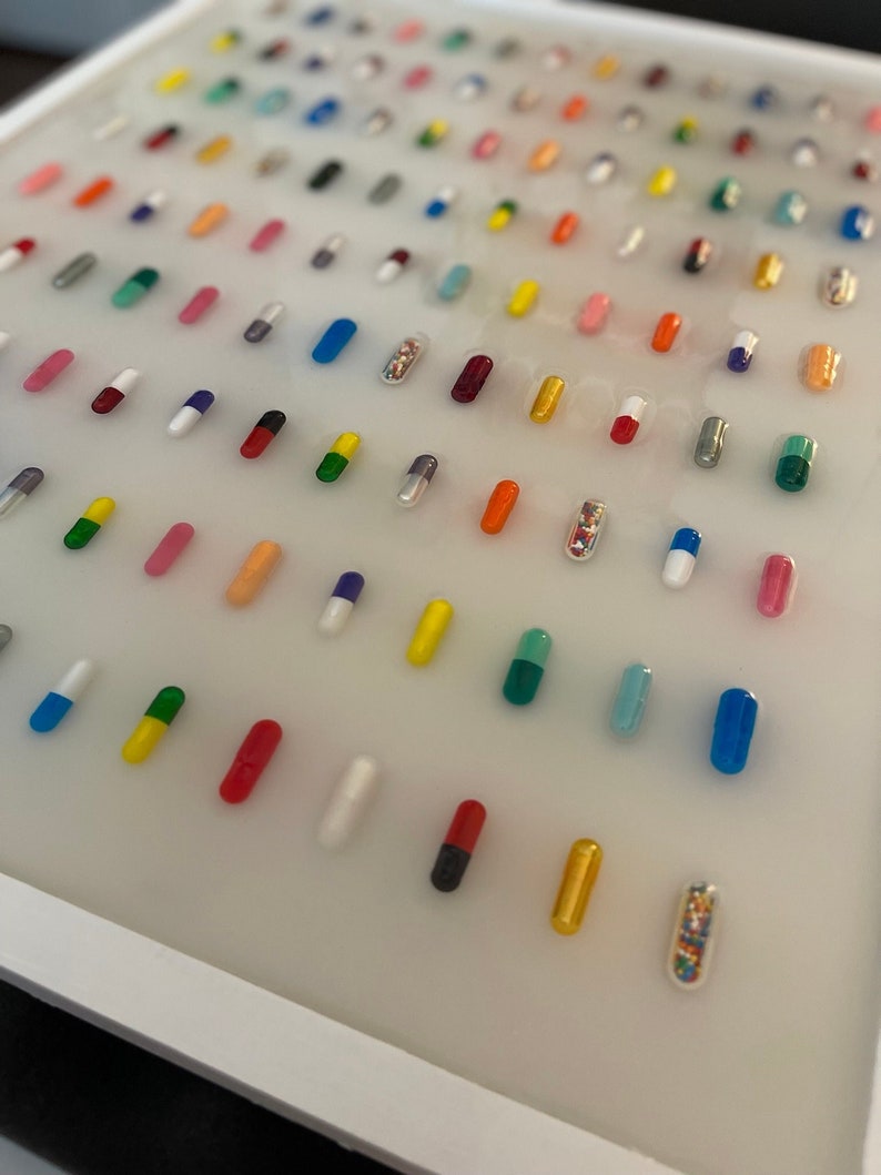 Custom Chill Pill Resin Art - Etsy