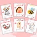 Printable Animal Pun Valentine's Day Cards, Classroom Valentine's Day ...