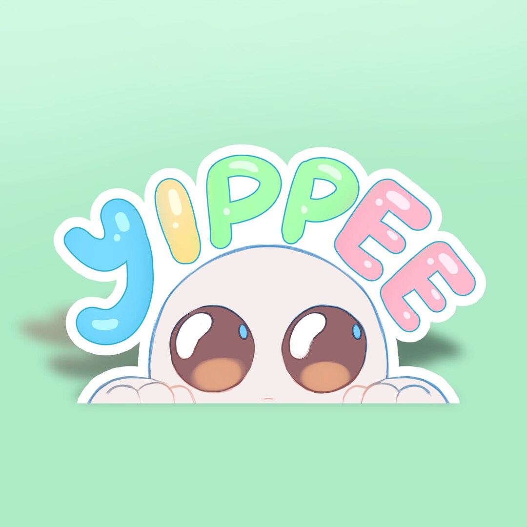 Yippee, Little Autism Creature, Sticker, Peeker for Car, Console ...