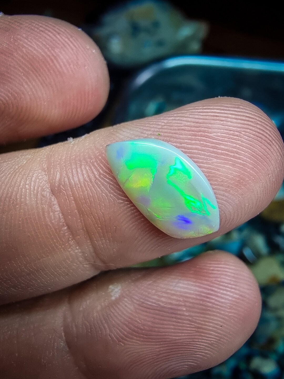 Australian Clear Opal, Lightning Ridge, 1.25 Carats - Etsy