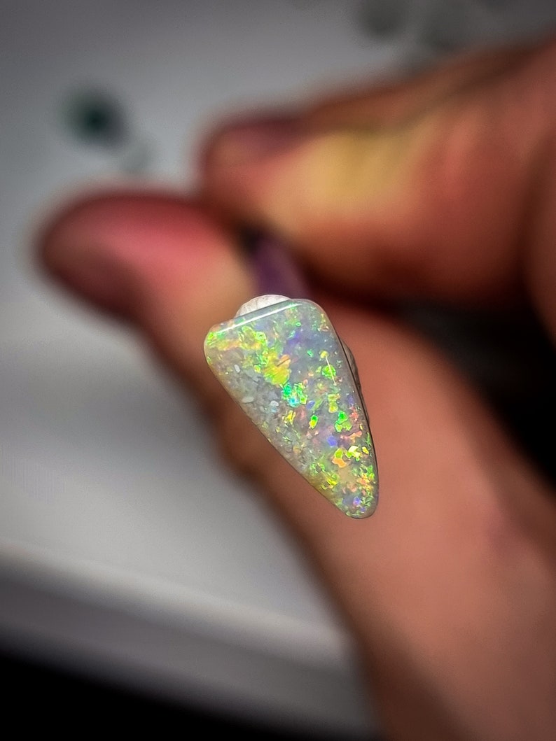 Australian Clear Opal, Lightning Ridge, 1.04 Carats - Etsy