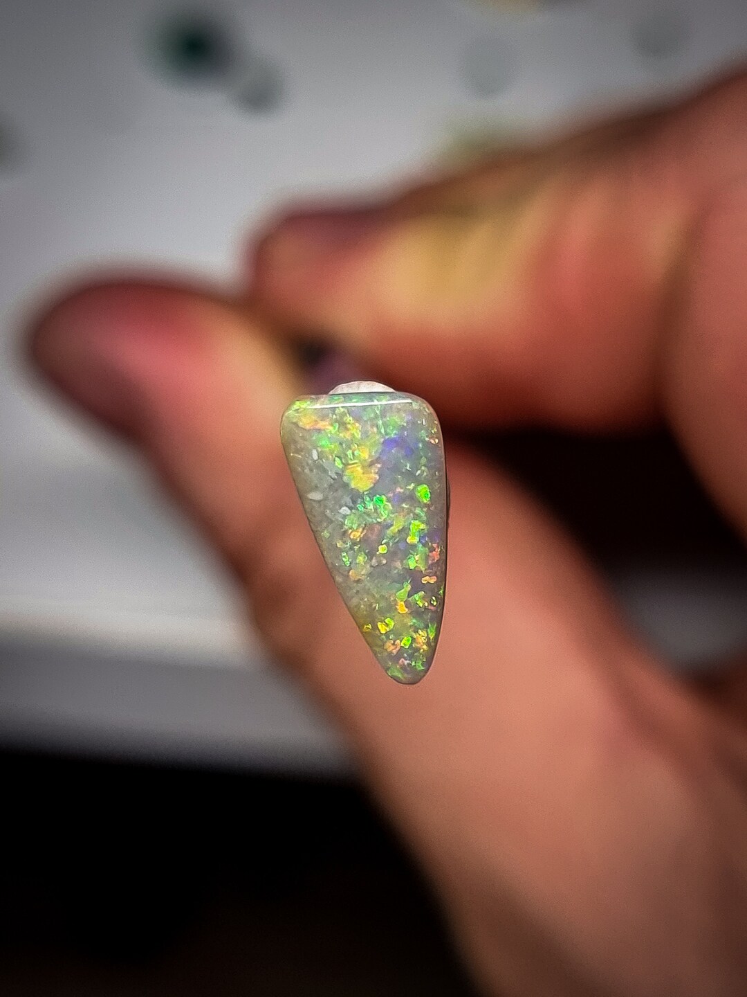 Australian Clear Opal, Lightning Ridge, 1.04 Carats - Etsy